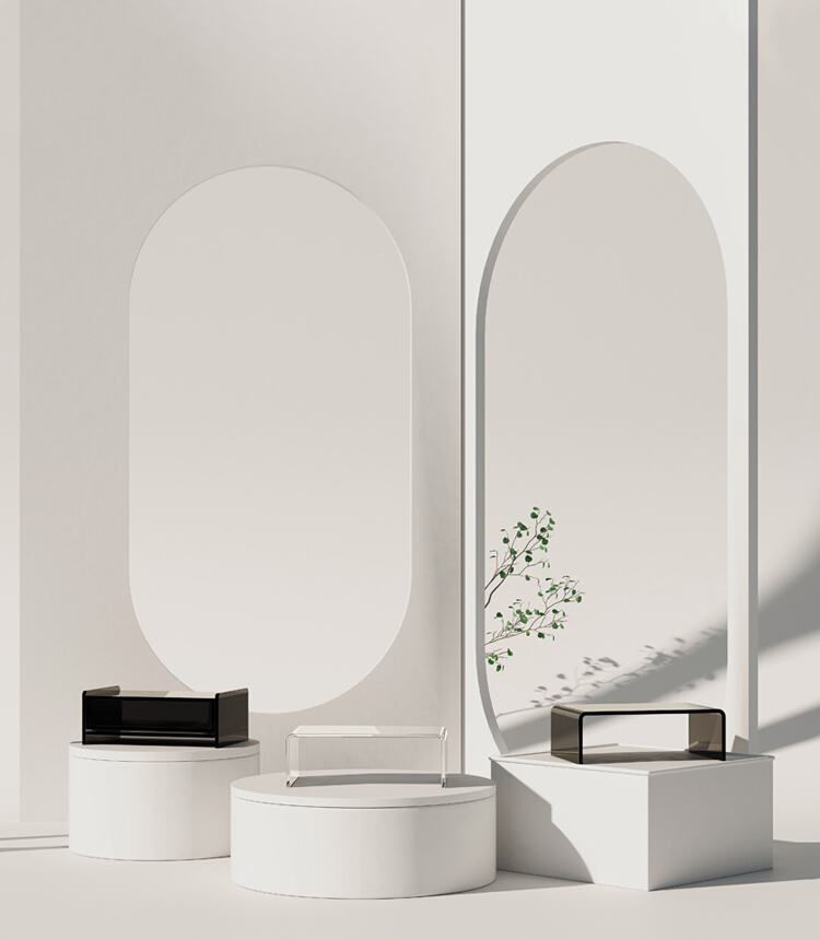 Buy FANYU Bangalore Sleek Modern Acrylic Display Bracket Online | maija