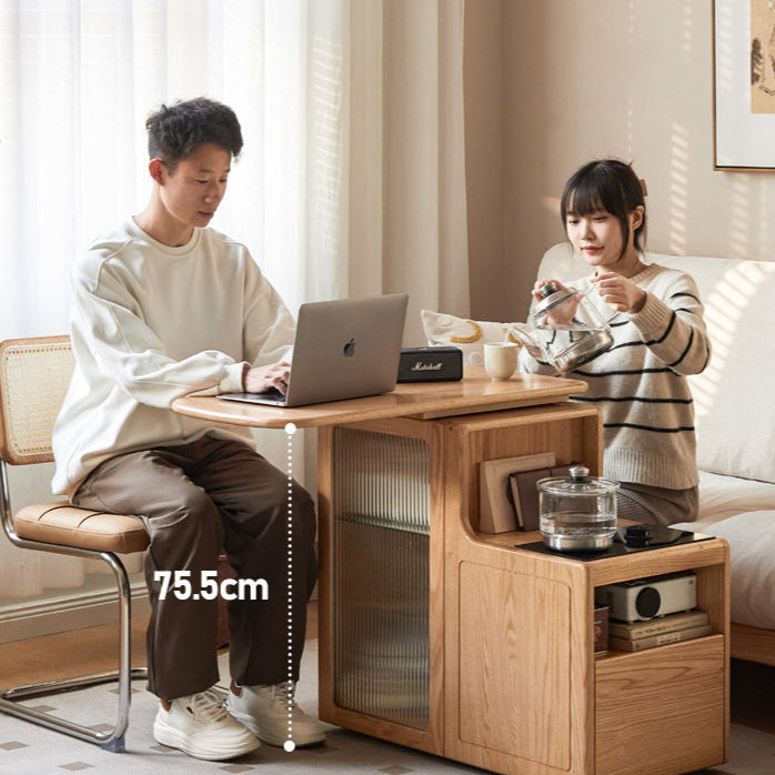 Buy GENJI Azumi Minimalist Solid Wood Coffee Table Online | maija
