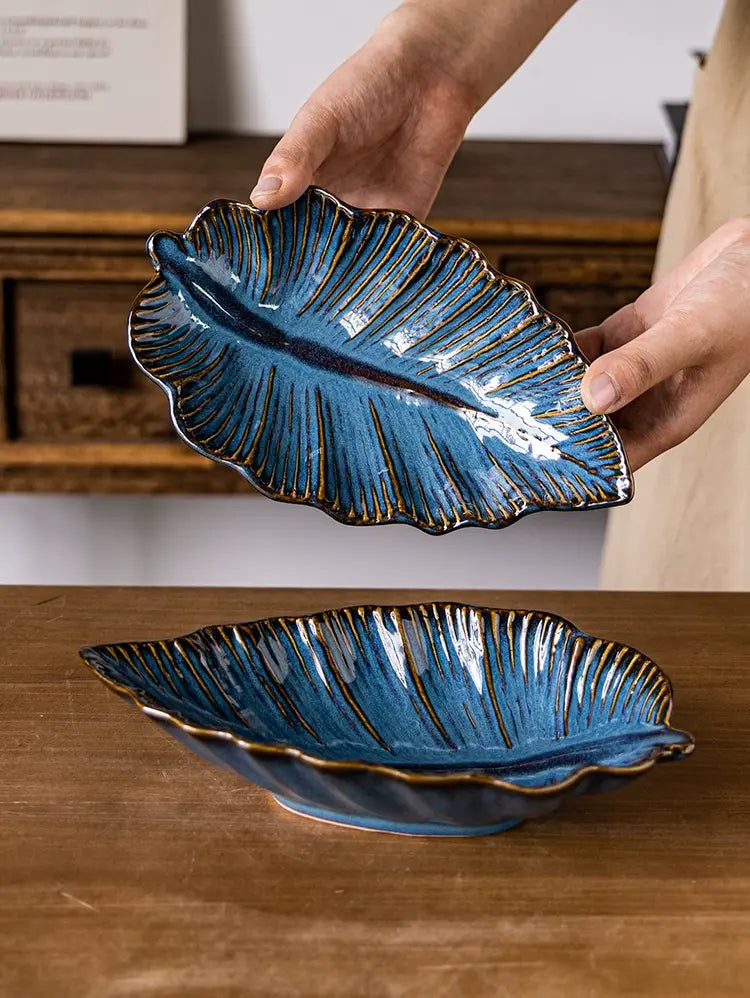 QING HUAN Leonardo Rustic Chic Sushi Plate Dinnerware | maija